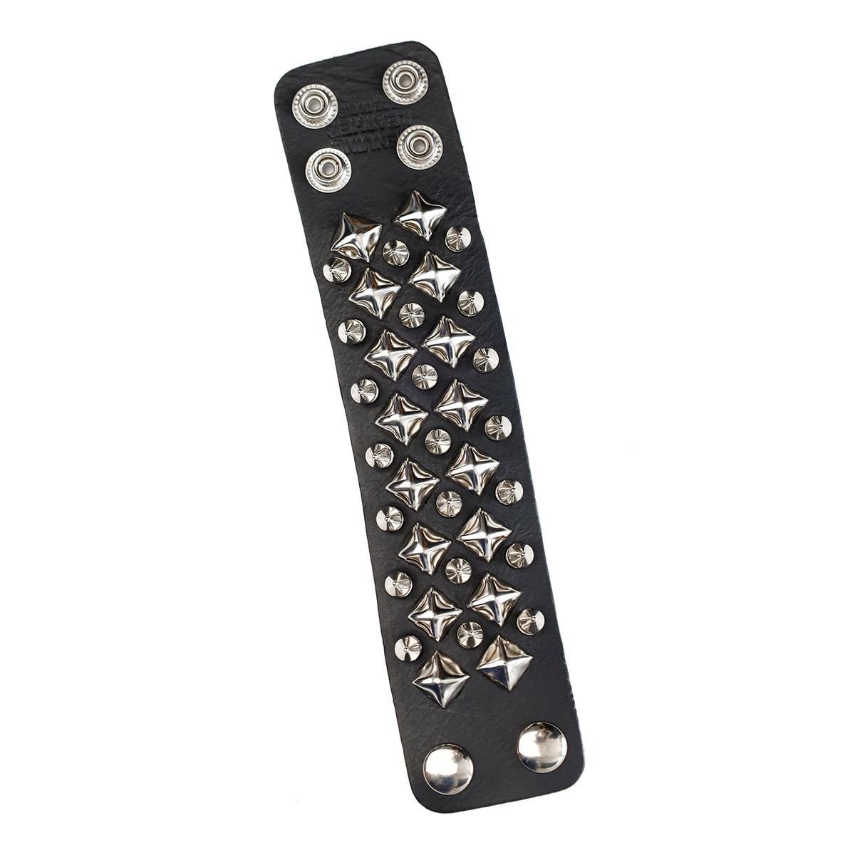 2-Row Pyramid/Spike Bracelet RSP-3, Black – EXOSHOP