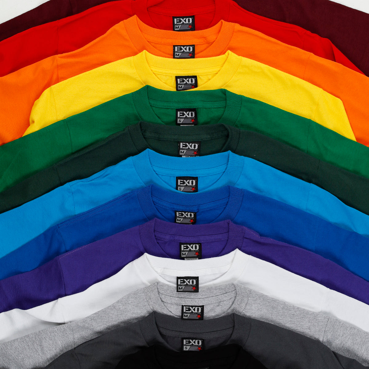 OG Logo L/S, White – EXOSHOP