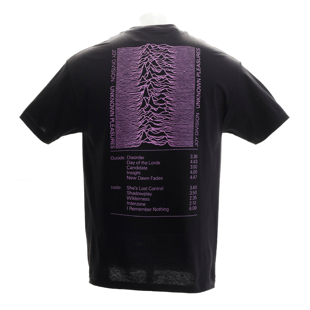 x Joy Division - Unknown Pleasures, Black – EXOSHOP