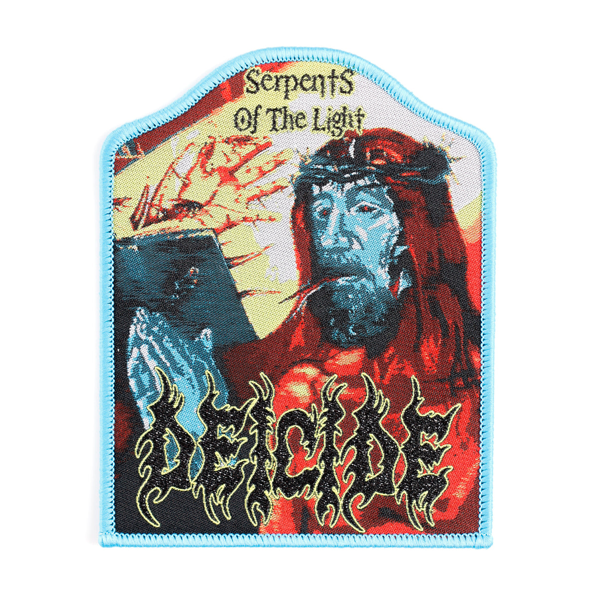 Serpents Of The Light, Blue Border – EXOSHOP