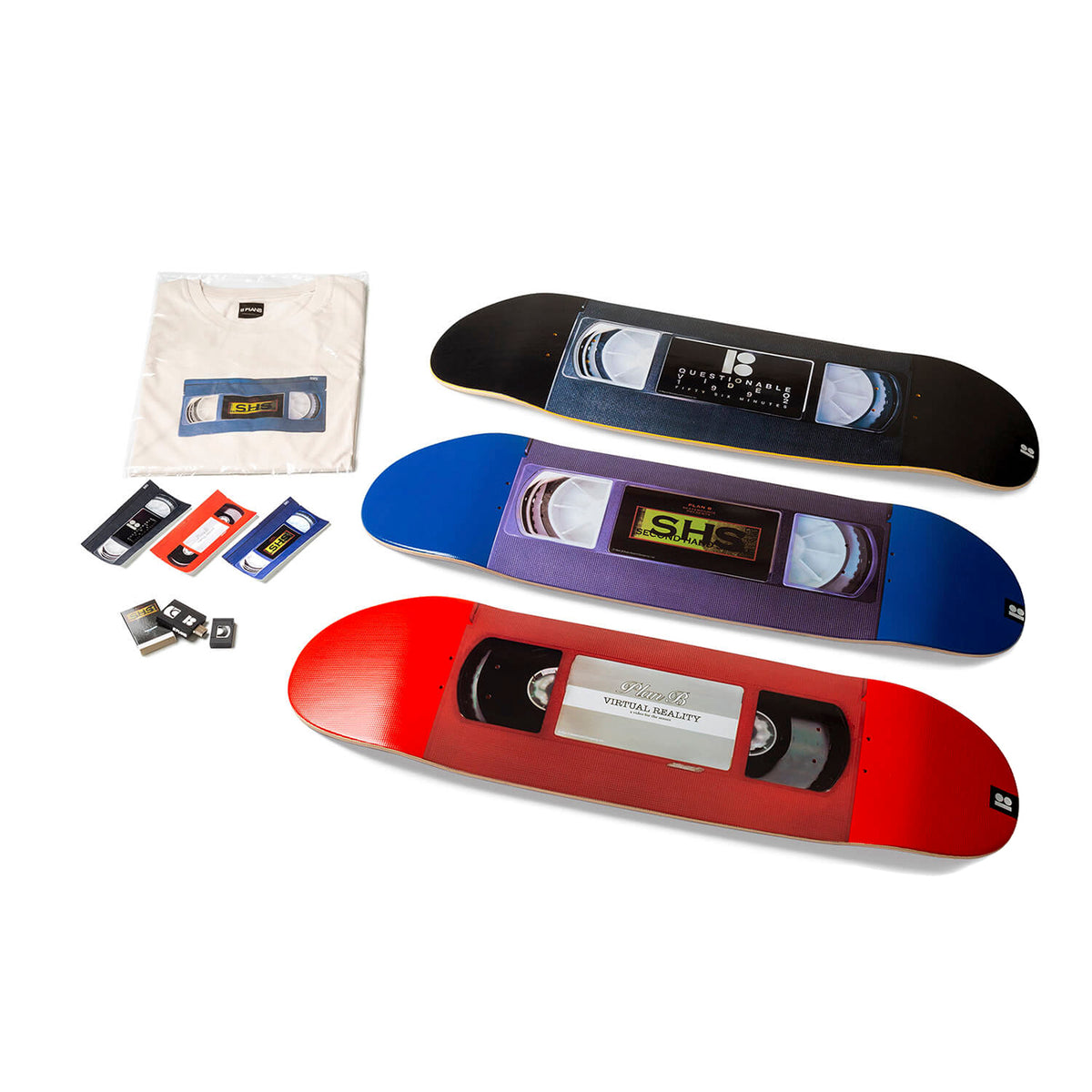 Plan B VHS Pack - Limited Edition (Set of 3), Multi – EXOSHOP