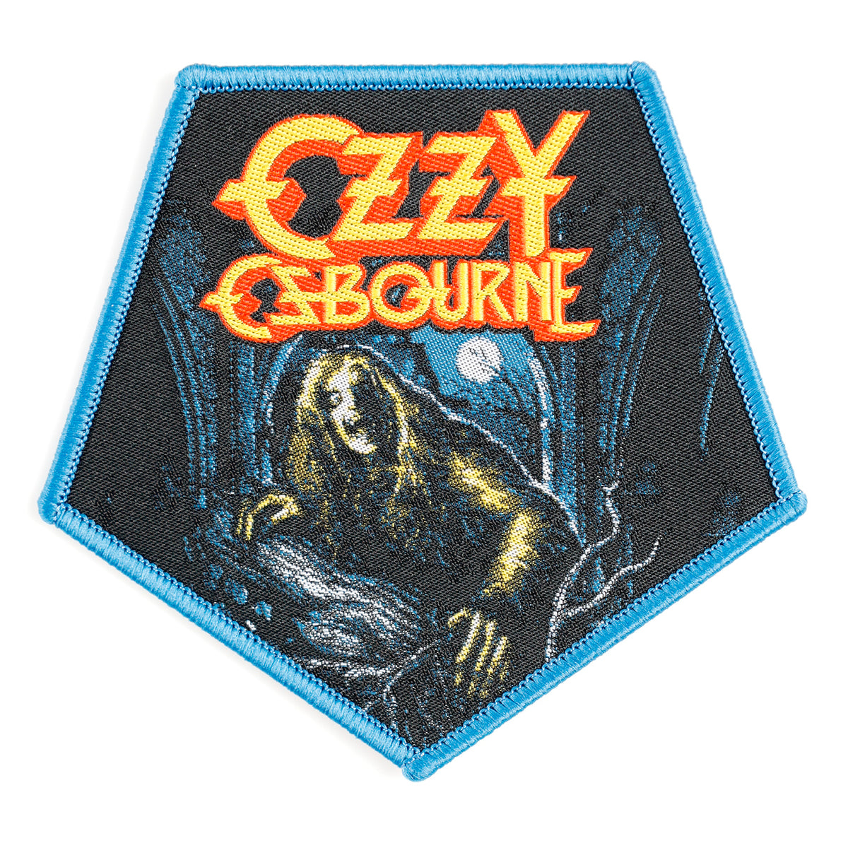 Bark At The Moon Pentagon, Blue Border – EXOSHOP