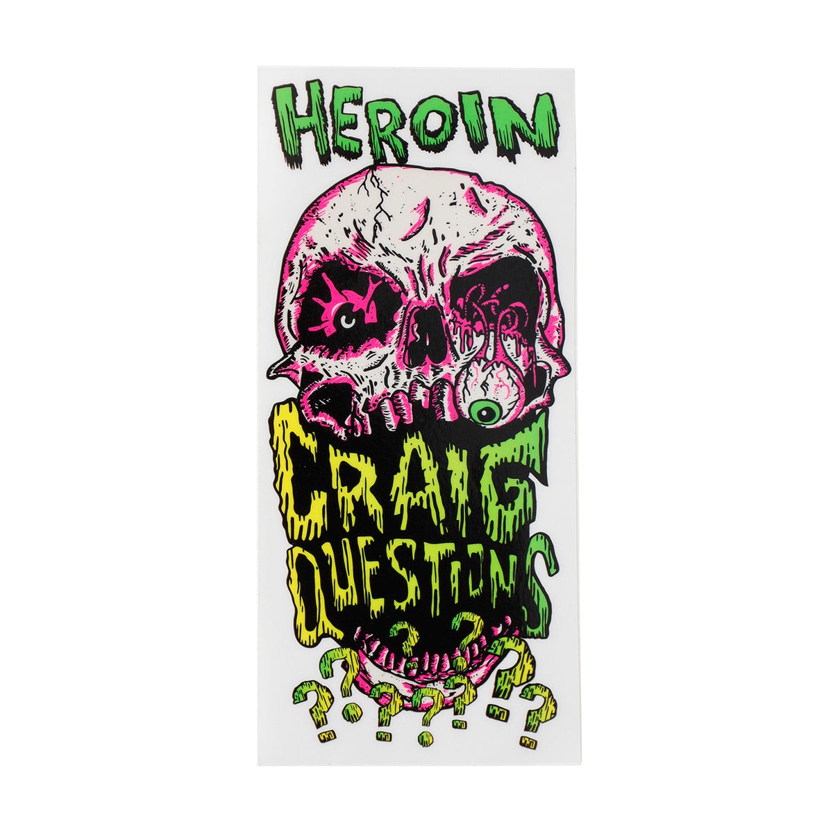 Craig Questions Knock Off, Multi/Transparent – EXOSHOP