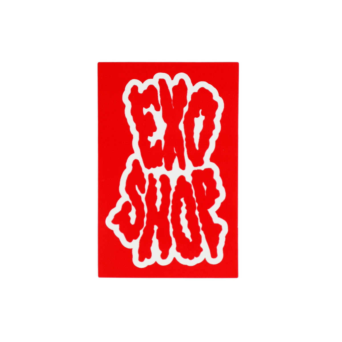 Trash Goblin Logo Med, Red/White – EXOSHOP