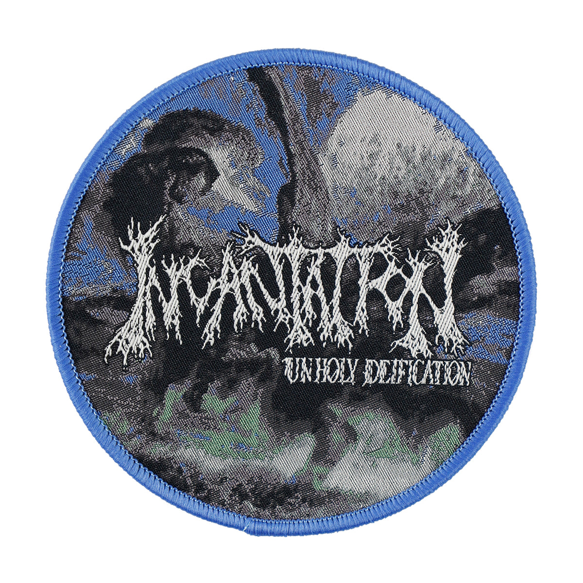 Unholy Deification, Blue Border – EXOSHOP