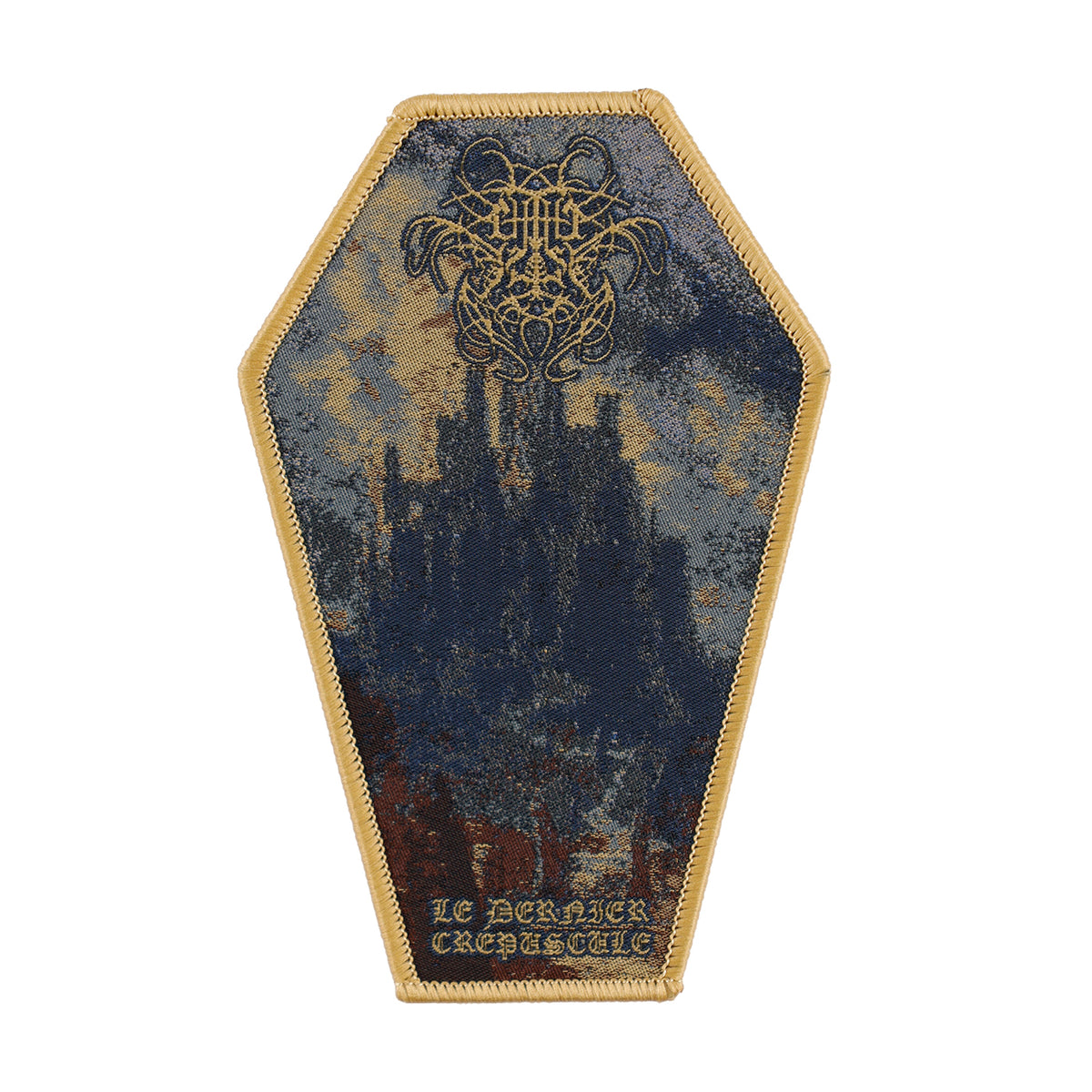 Le Dernier Crépuscule Coffin, Beige Border – EXOSHOP