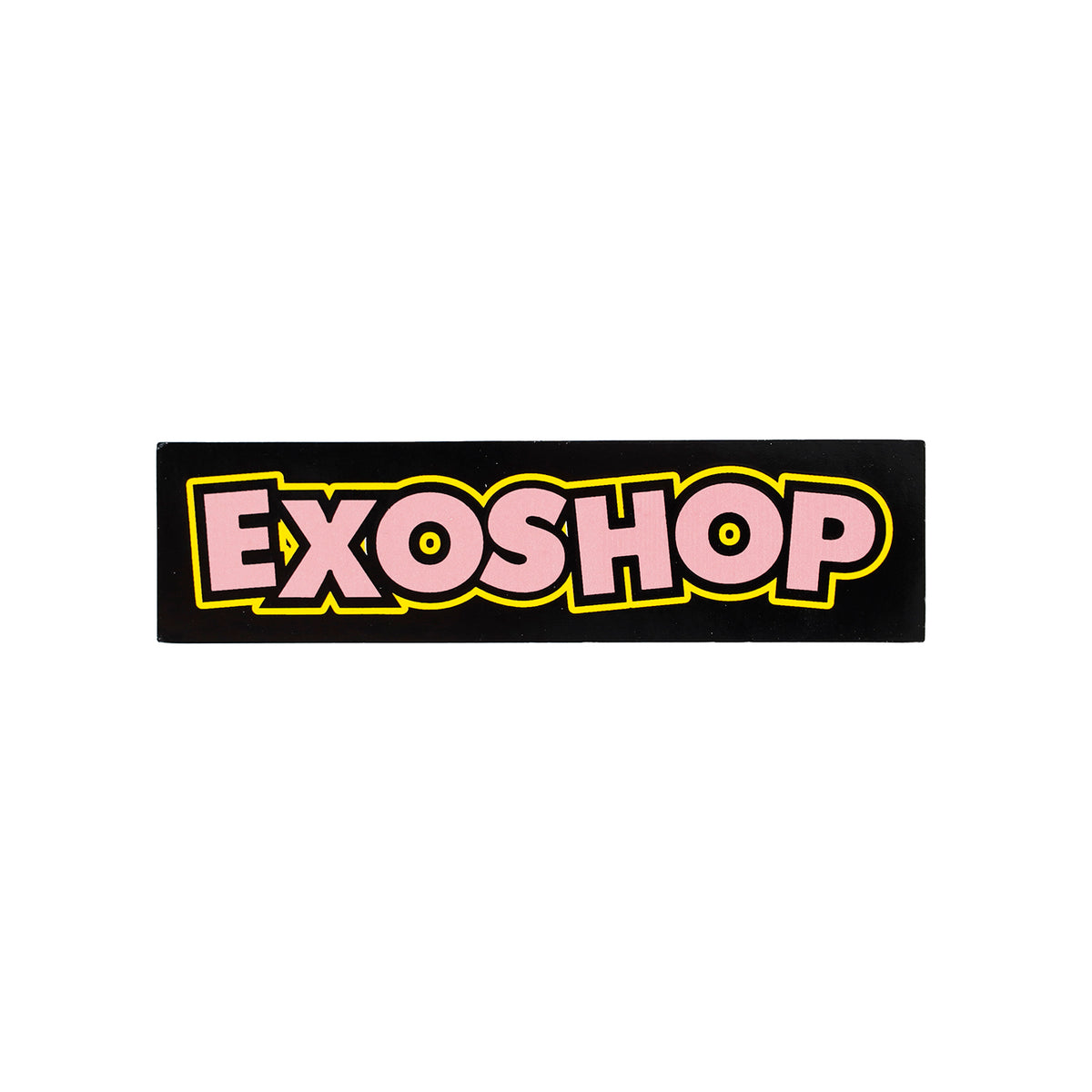 Gore Bear Logo, Black/Pink/Yellow – EXOSHOP