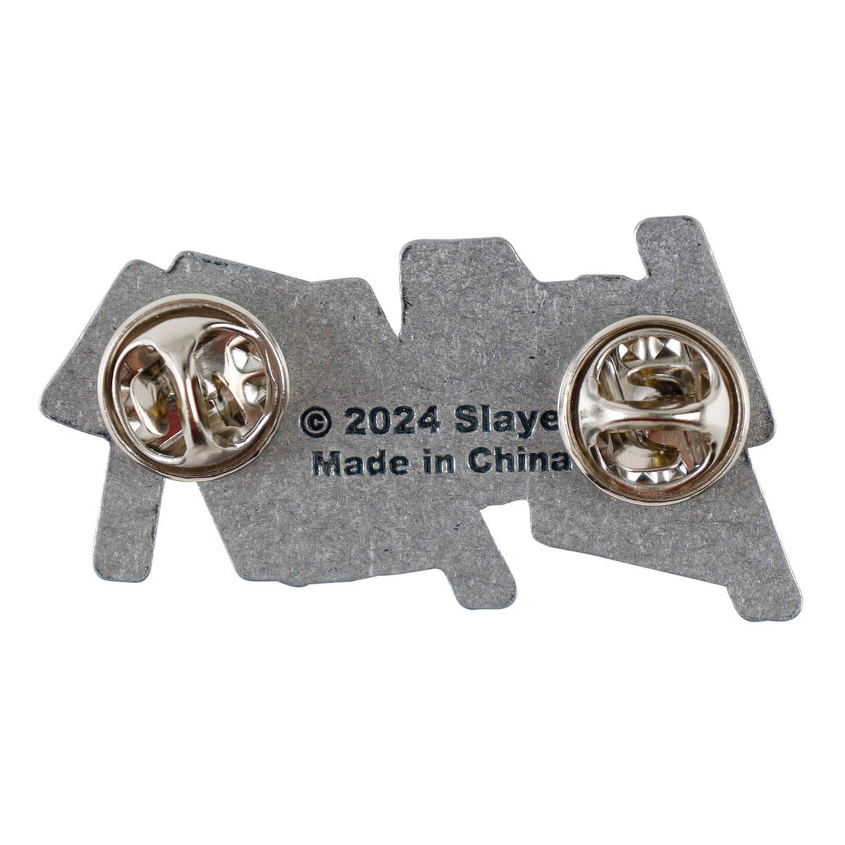 Slayer Logo, Pewter/Black – EXOSHOP