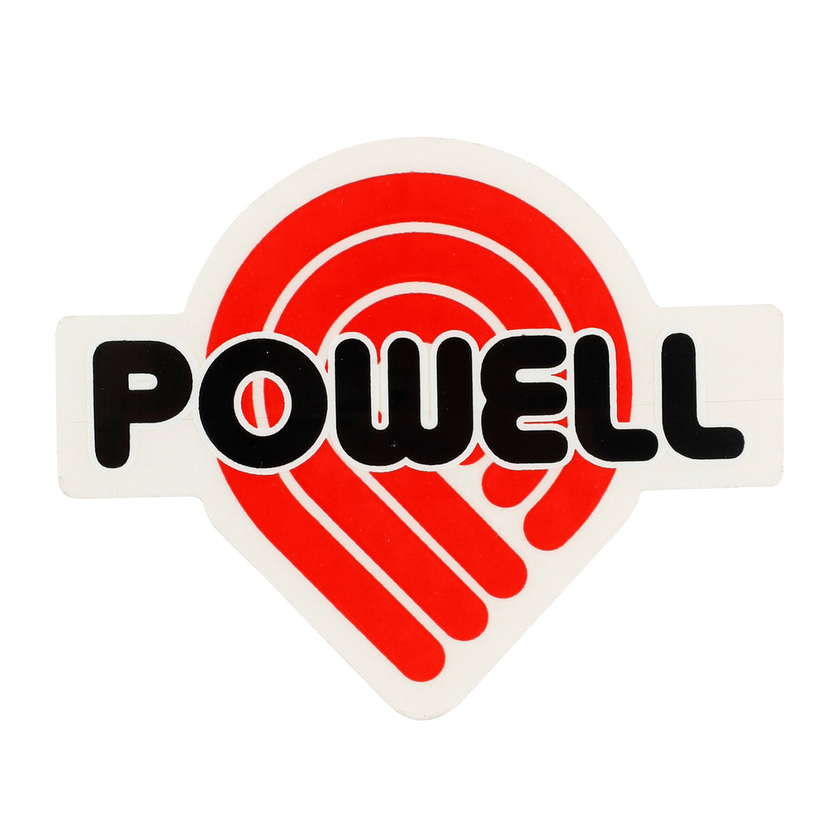 Vintage Sticker - Logo, Red/Black/Transparent – EXOSHOP