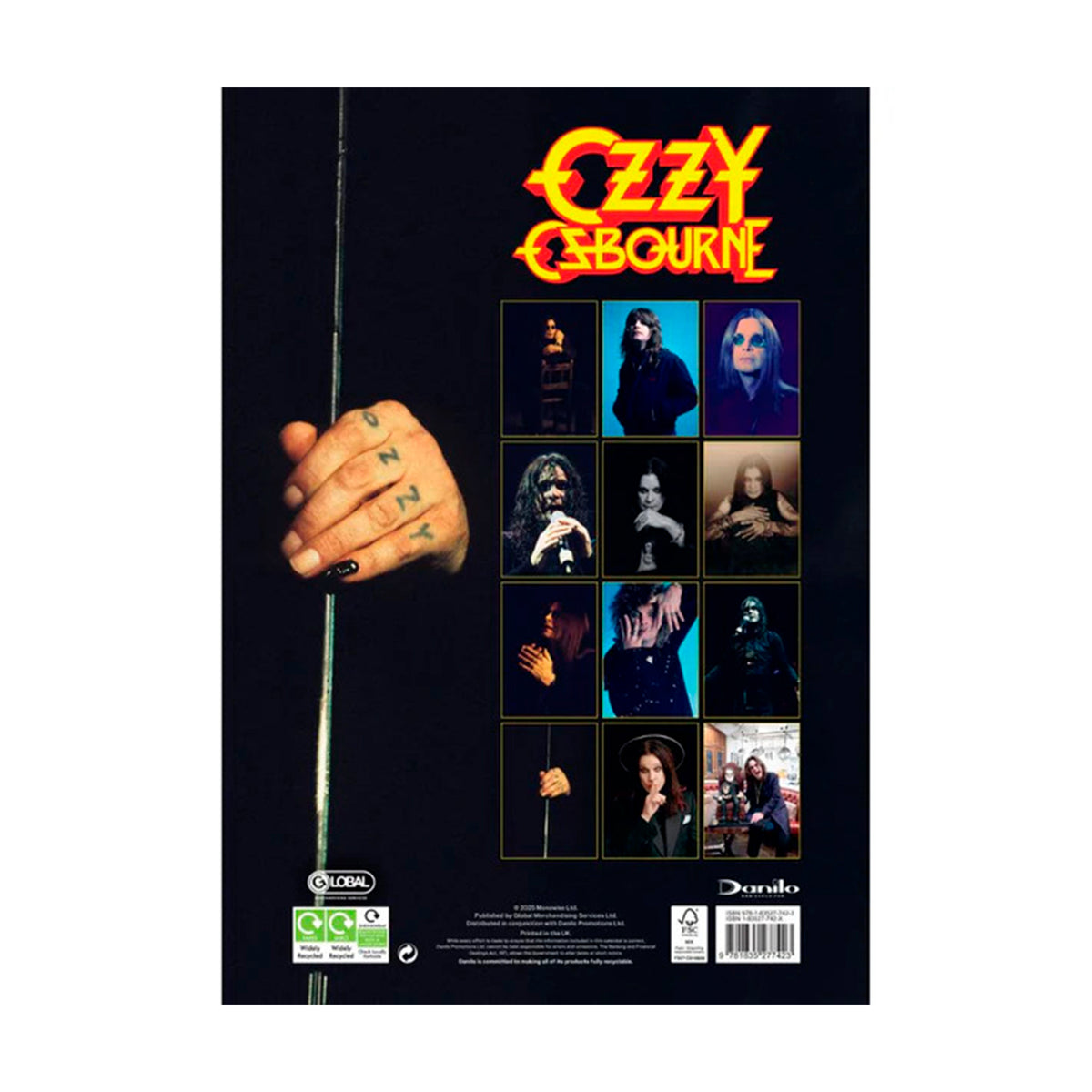 Ozzy Osbourne Official 2026 Calendar – EXOSHOP