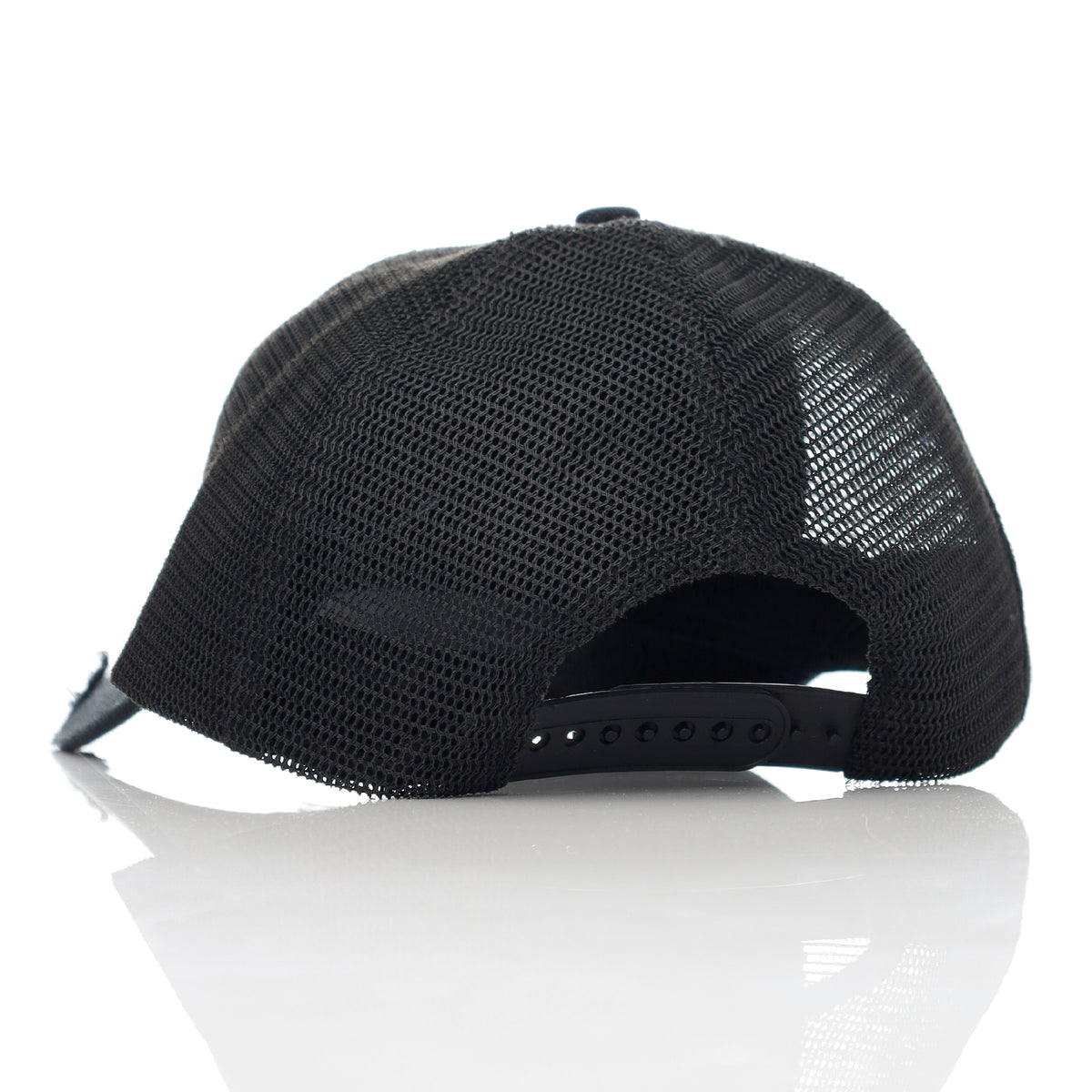Scuffed Logo Mesh, Black – EXOSHOP