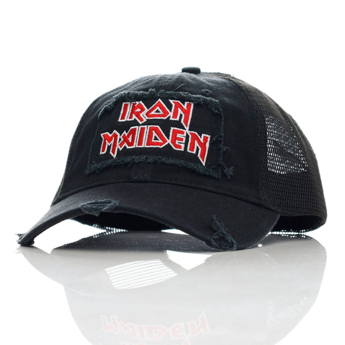 Scuffed Logo Mesh, Black – EXOSHOP