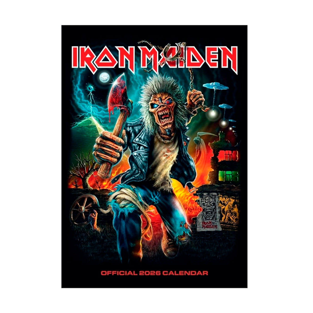 Iron Maiden Official 2026 Calendar – EXOSHOP
