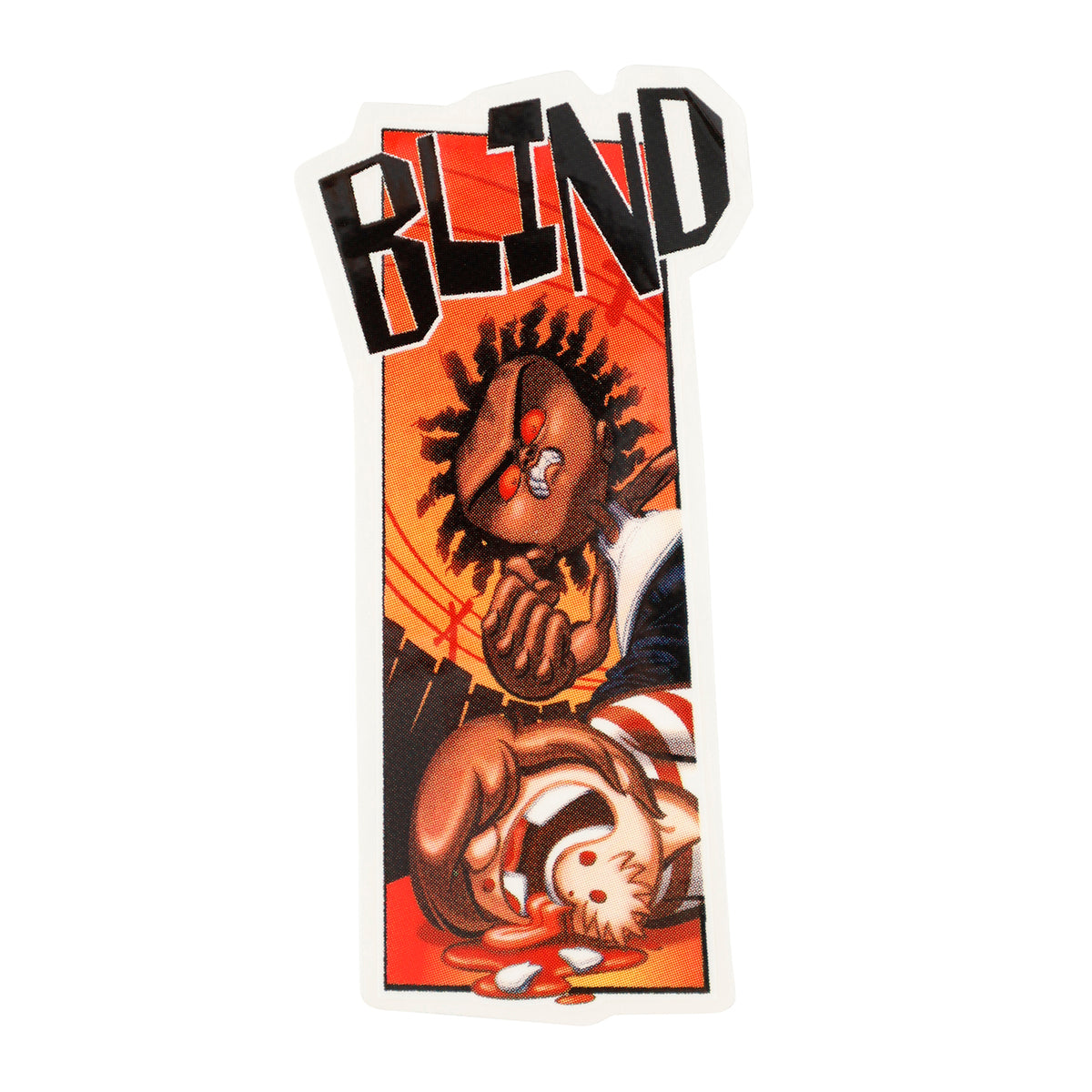 Vintage '02 Sticker - Fight, Multi – EXOSHOP