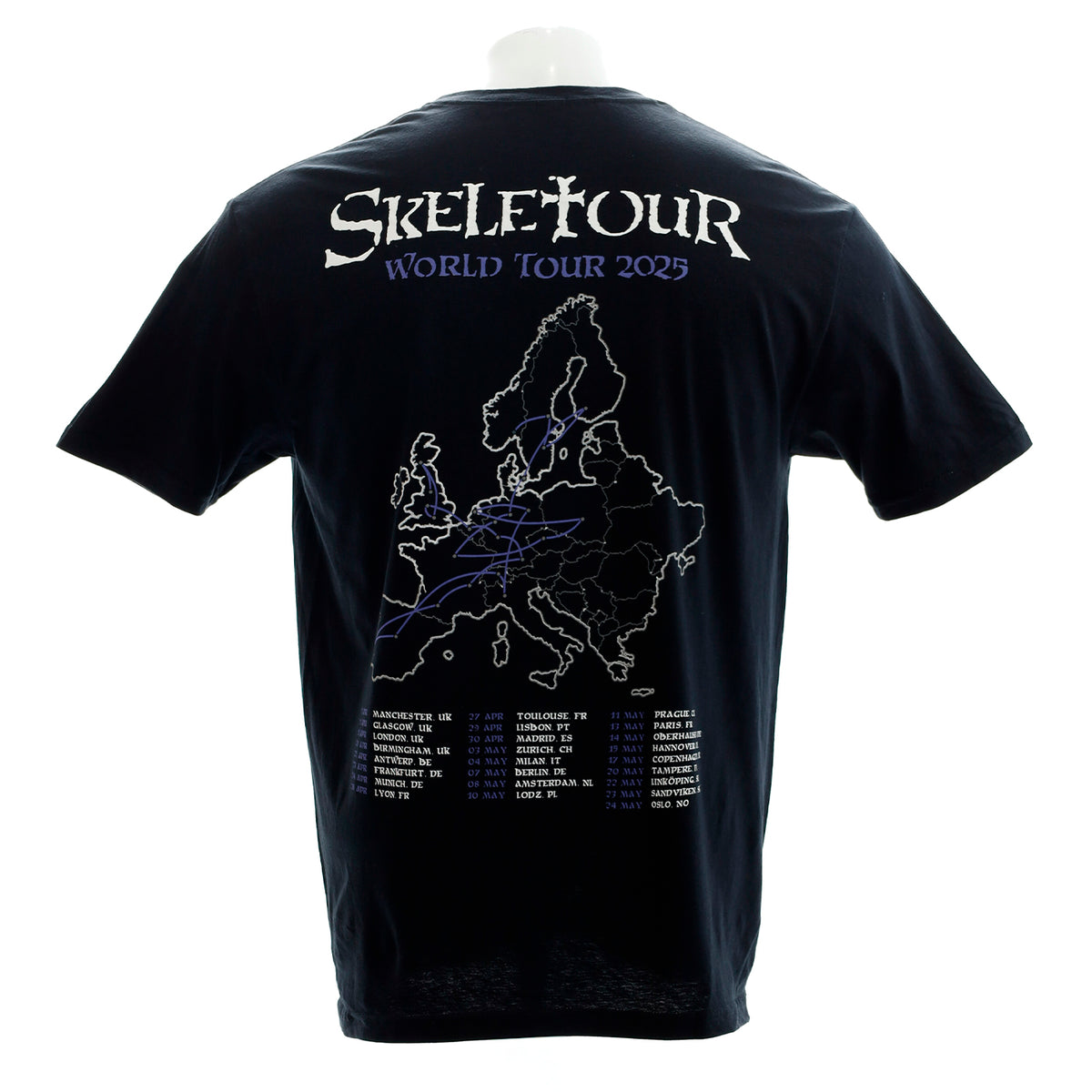 Skeleta Album Cover'25 Tour, Black – EXOSHOP