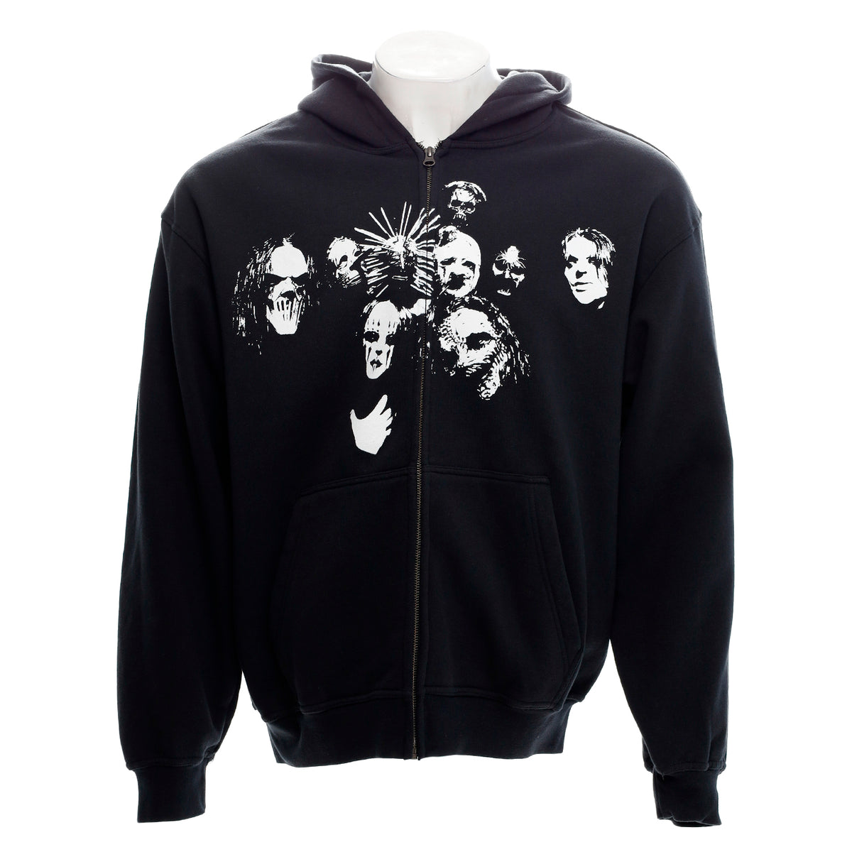 x Slipknot Nonagram Zip, Black – EXOSHOP