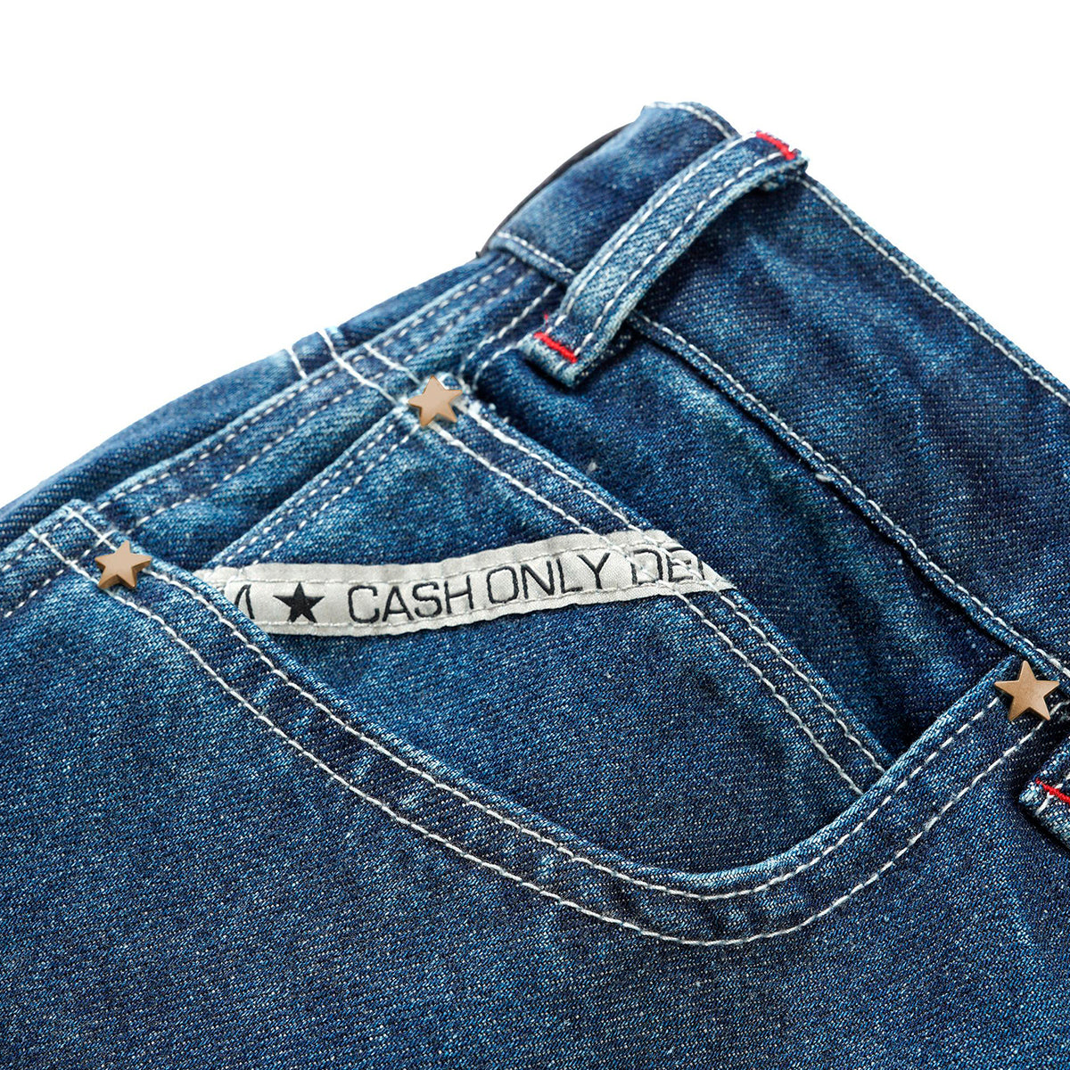 Company, Distress Washed Slub Blue – EXOSHOP
