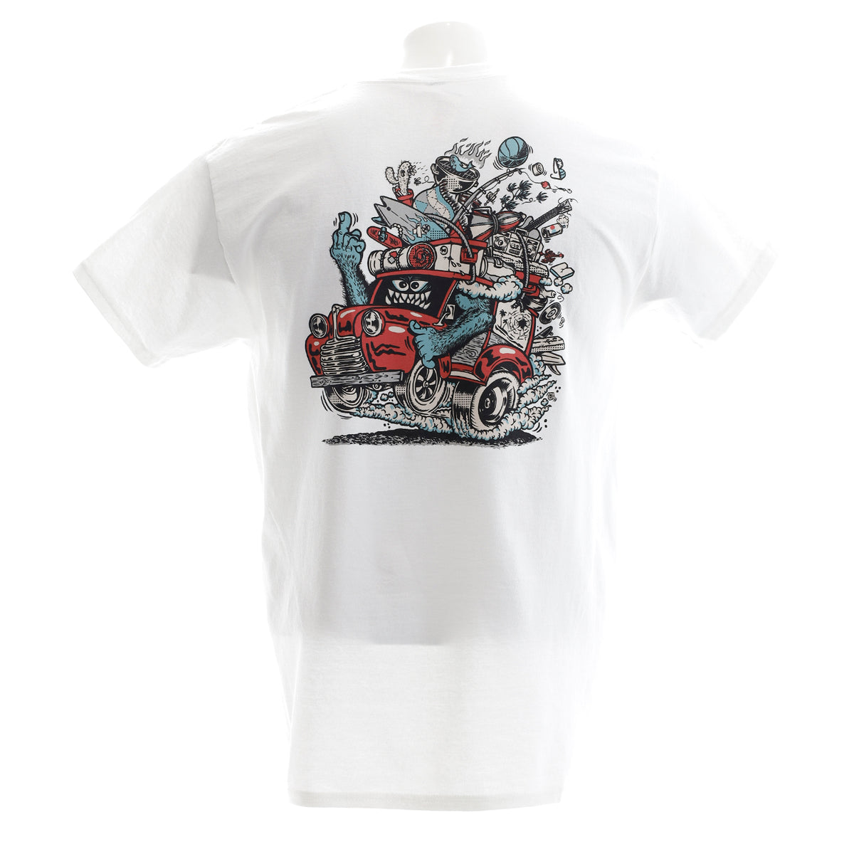 Johnson Beast Wagon Stripes, White – EXOSHOP