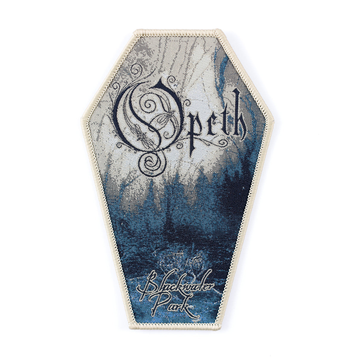 Blackwater Park Coffin, Beige Border – EXOSHOP