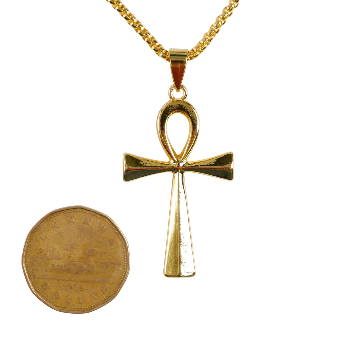 Ankh Cross, Gold – EXOSHOP