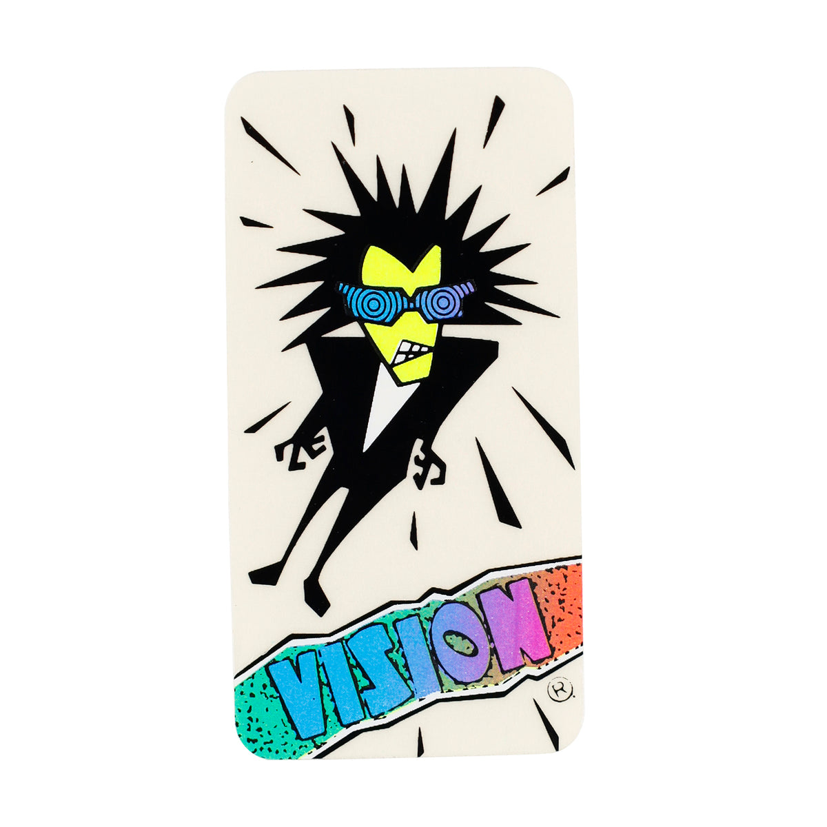 Vintage 1980's Sticker - Psycho, Transparent/Assorted – EXOSHOP