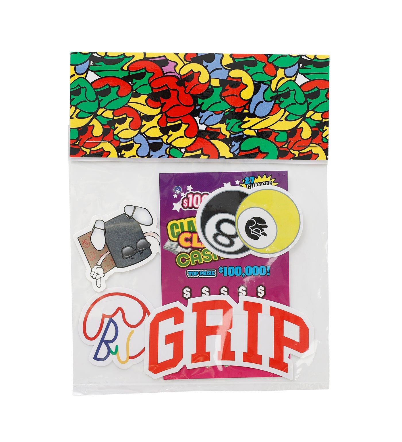 Sticker 5 Pack, Multicolor – EXOSHOP